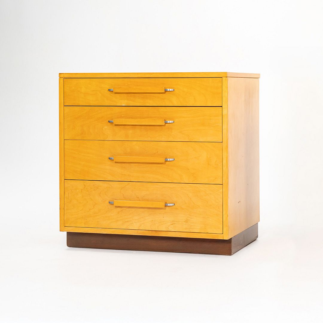 Flexible Home Arrangements Birch 4-Drawer Dresser by Eliel Saarinen, J ...