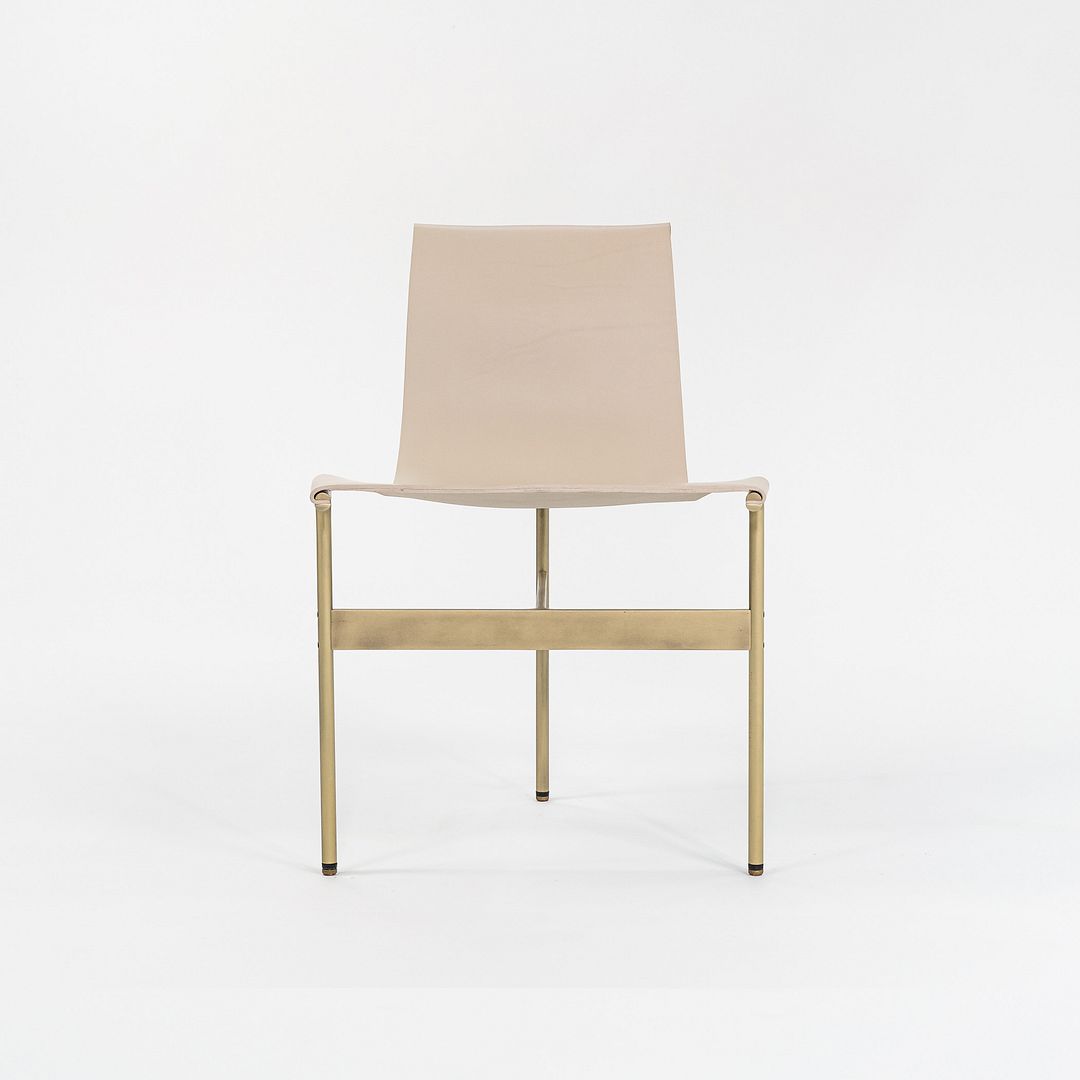 Leather sling dining chair store