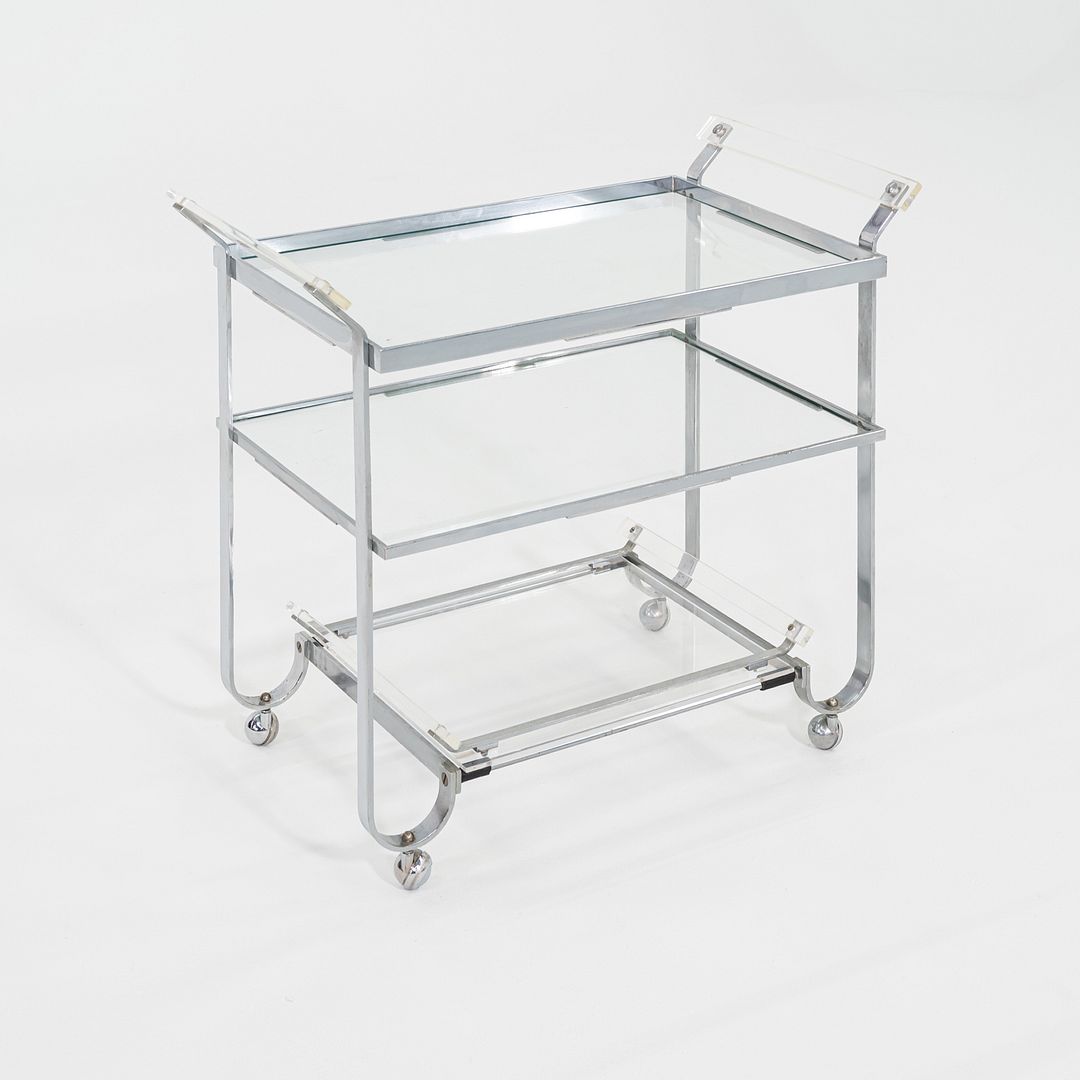 Steel Bar Cart by Treitel Gratz | Rarify