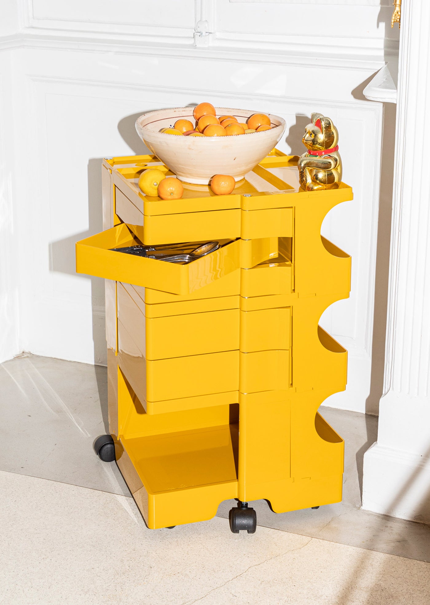 Boby Trolley — Small — 20.7 inches by Joe Colombo — Rarify