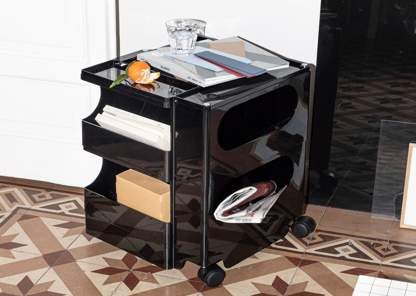 Boby Trolley — Small — 20.7 inches by Joe Colombo — Rarify