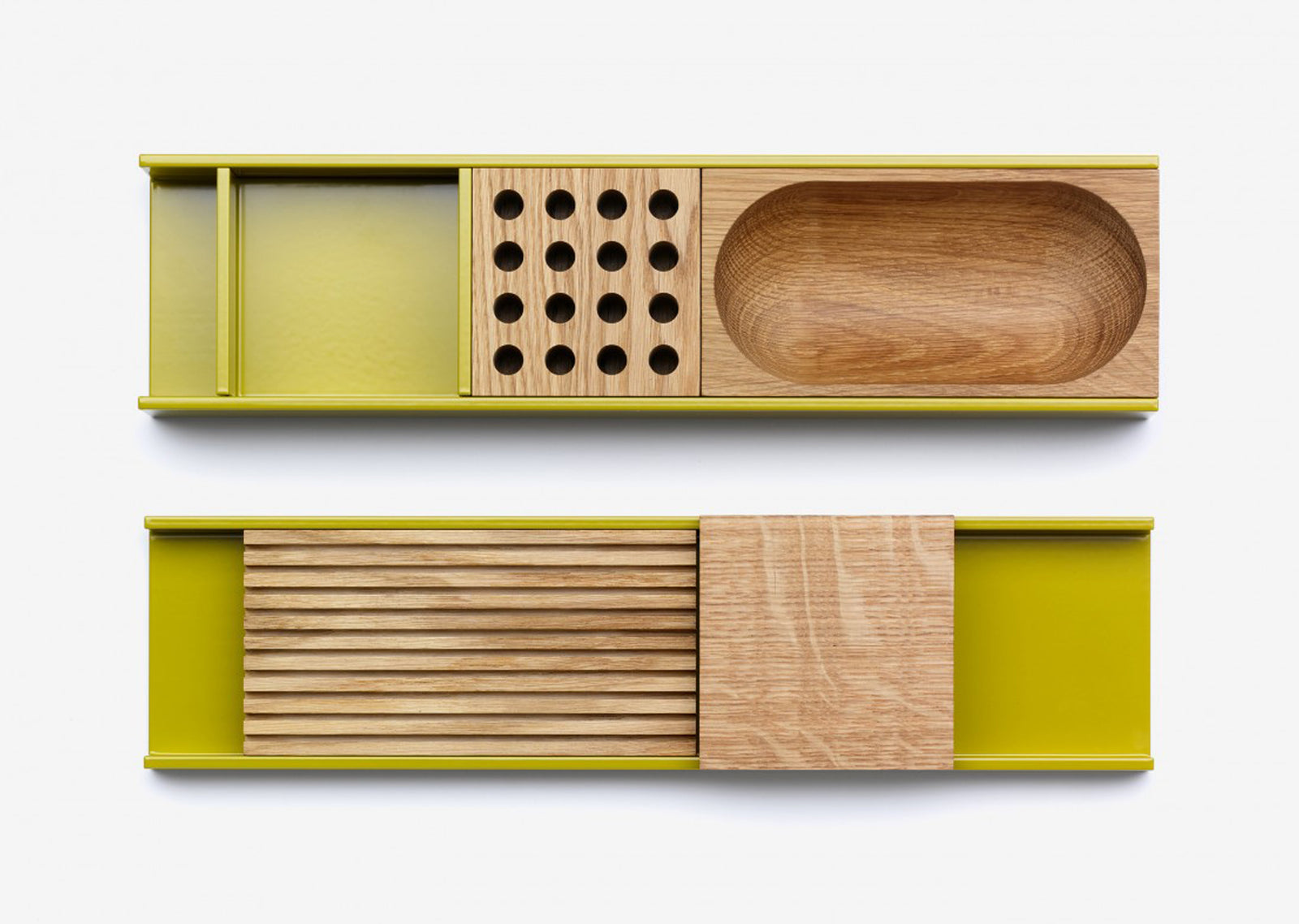 Meterware Table-Top Tray System by Wolfgang Hartauer — Rarify