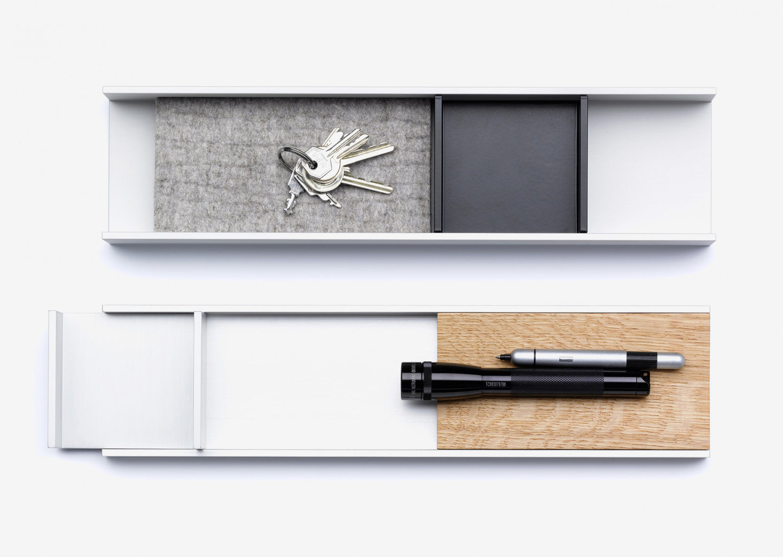 Meterware Table-Top Tray System by Wolfgang Hartauer — Rarify