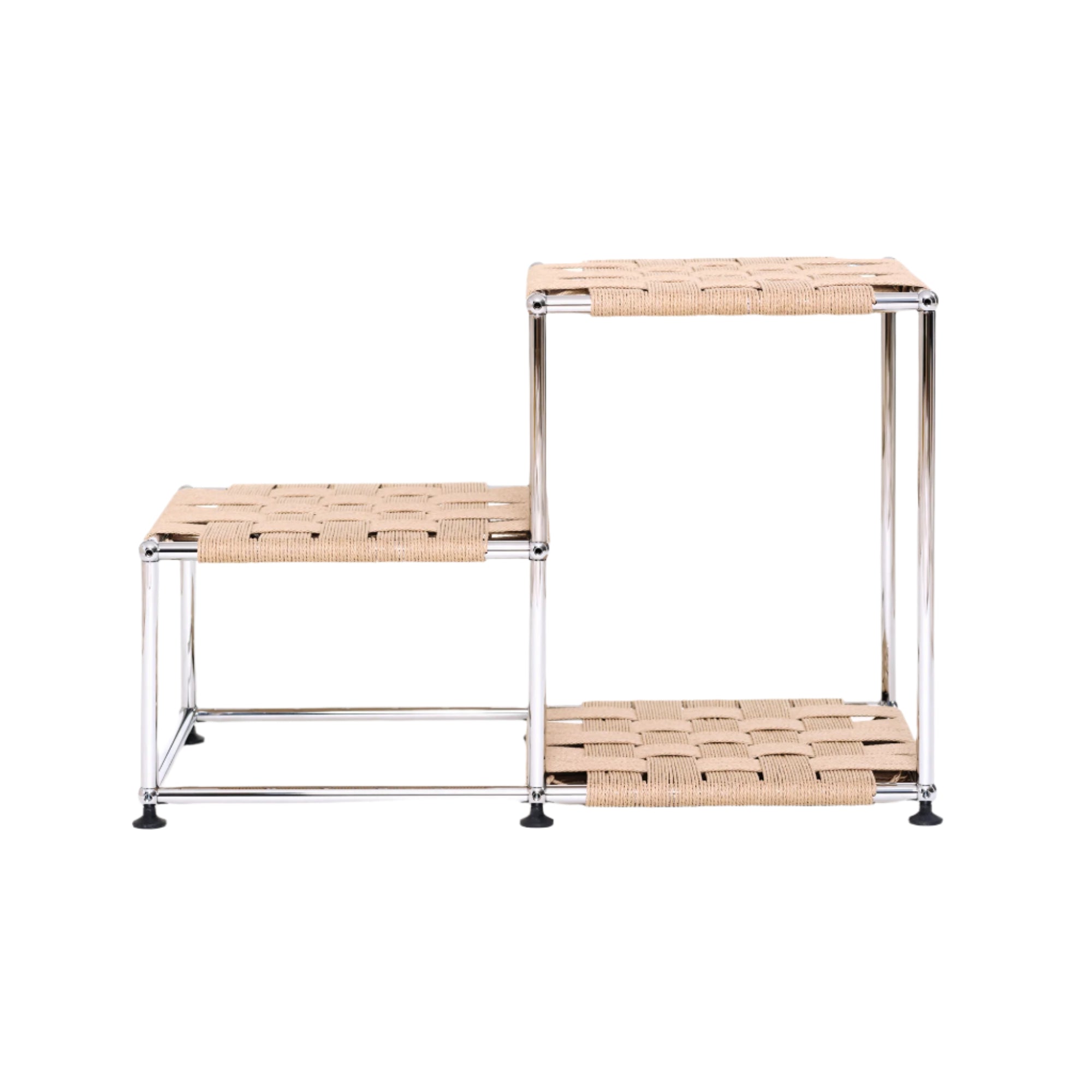 Woven Structures Split-Level Table by Henry Julier — Rarify