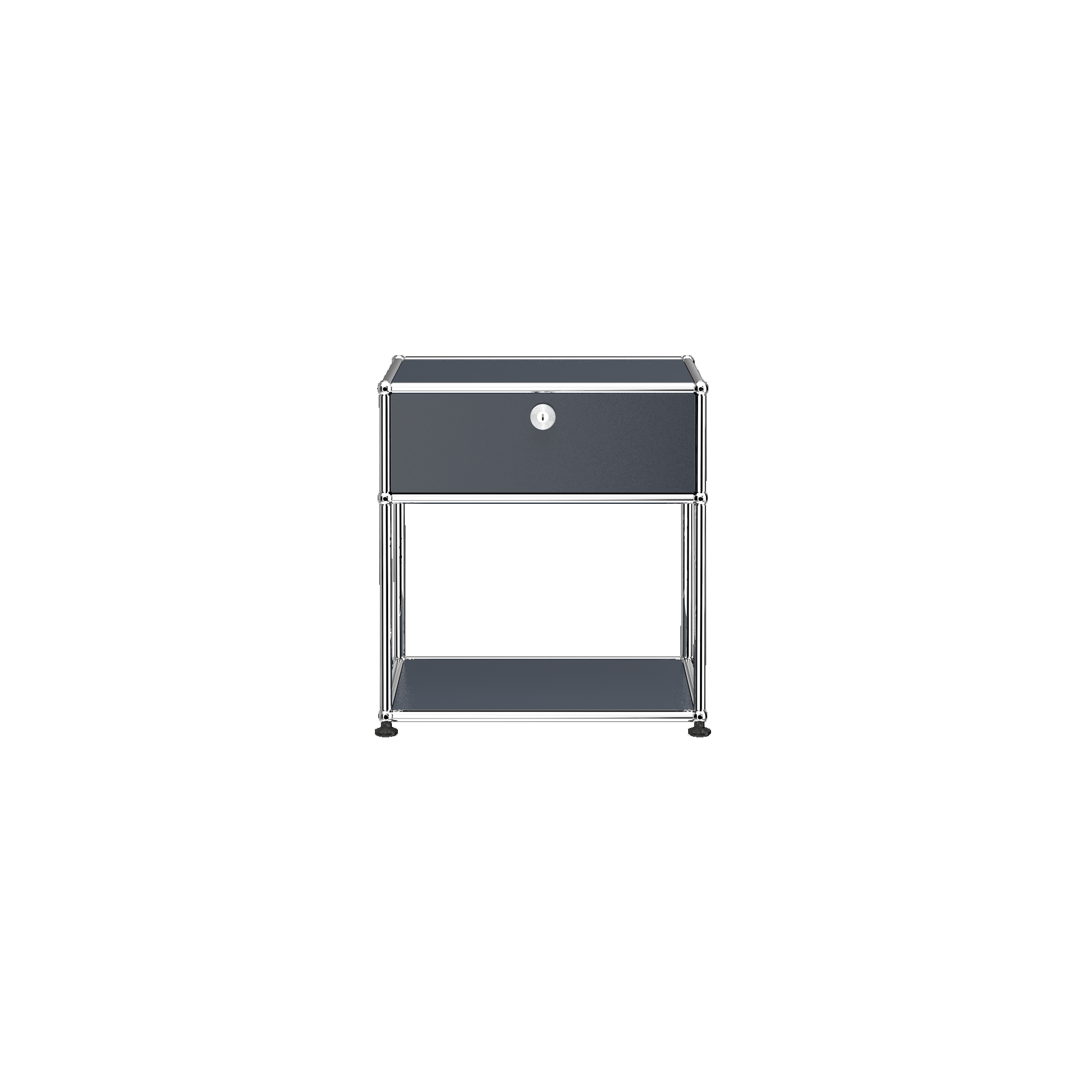 USM Haller Nightstand by Fritz Haller And Paul Schaerer — Rarify USM Haller Nightstand by Fritz Haller And Paul Schaerer — Rarify